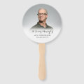 In Loving Memory Custom Photo Funeral Memorial Hand Fan | Zazzle