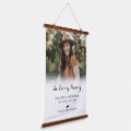 In Loving Memory Custom Photo Funeral Memorial Hanging Tapestry | Zazzle