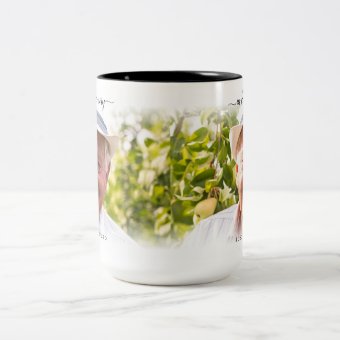 In Loving Memory Funeral Sympathy Two-Tone Coffee Mug | Zazzle