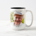 In Loving Memory Funeral Sympathy Two-Tone Coffee Mug | Zazzle