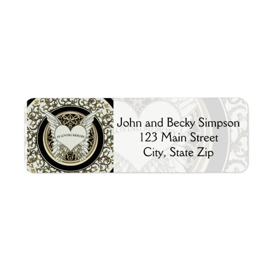 In Loving Memory Label | Zazzle.com