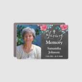 In Loving Memory Memorial Car Magnet | Zazzle