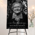In Loving Memory Memorial Funeral Tribute Foam Board | Zazzle