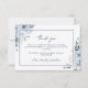 In Loving Memory Memorial Service Thank You Card | Zazzle