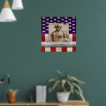 In Loving Memory Military Photo Personalized Poster | Zazzle