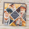 In Loving Memory Modern Cross Multi Photo Template Car Magnet | Zazzle