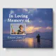 In Loving Memory | Ocean Fisherman Memorial Guest Book | Zazzle