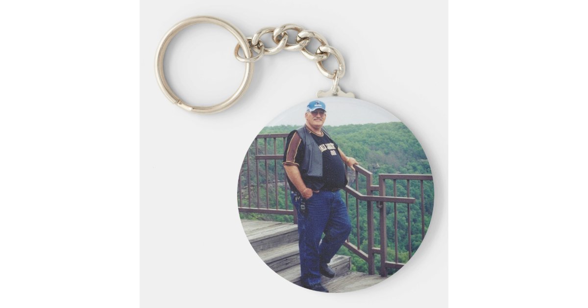 In Loving Memory Of Dad Keychain | Zazzle