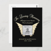 In Loving Memory Photo Card | Zazzle