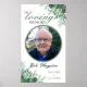 In Loving Memory Photo Funeral Card Poster | Zazzle