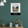 In Loving Memory Photo Funeral Memorial Poster | Zazzle