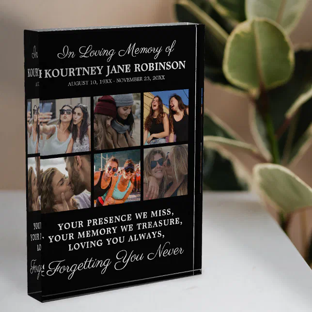 In Loving Memory Photo Memorial | Zazzle