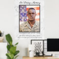 In Loving Memory Photo Quote Funeral Memorial Poster | Zazzle
