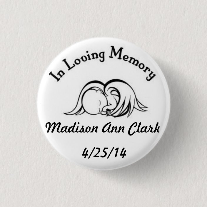In Loving Memory Pinback Button | Zazzle.com