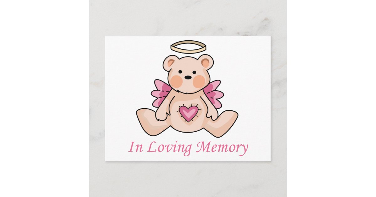 In Loving Memory Postcard | Zazzle