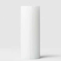 In Loving Memory Purple Wedding Memorial Pillar Candle | Zazzle