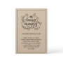 In loving memory, Rustic Brown Kraft Card | Zazzle