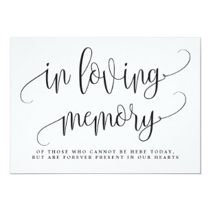 In Loving Memory Cards - Greeting & Photo Cards | Zazzle