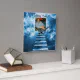 In loving memory square wall clock | Zazzle