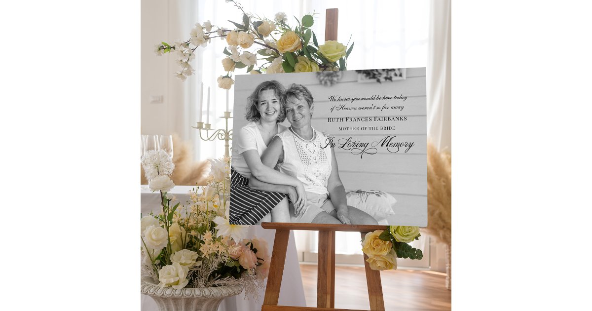 In Memoriam Poster | Zazzle