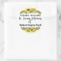 In Memoriam Sticker | Zazzle