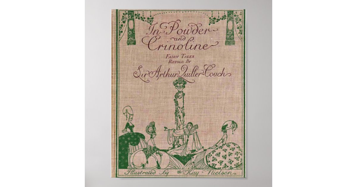 In Powder and Crinoline, Kay Nielsen’s hardcover Poster | Zazzle