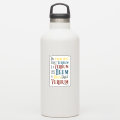 In Principio Erat Verbum Latin Bible Verse Sticker | Zazzle