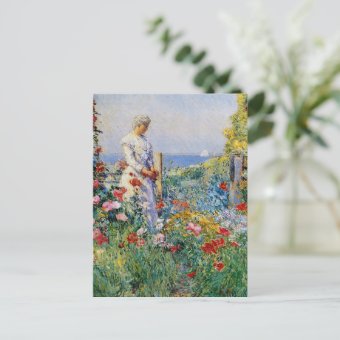 In The Garden Postcard | Zazzle