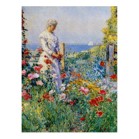 In The Garden Postcard | Zazzle.com