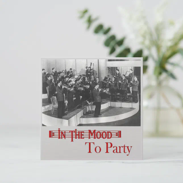 In the Mood Invitation | Zazzle