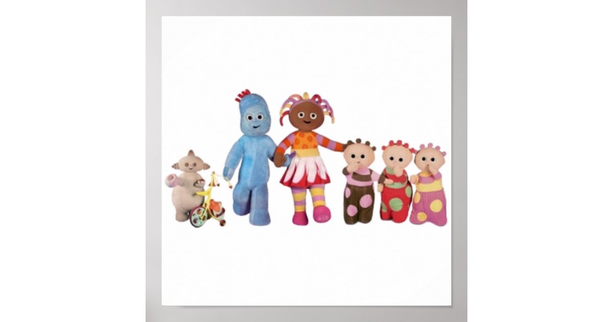 In the night garden igglepiggle upsy daisy makka p poster | Zazzle