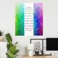 In This Classroom Rainbow Poster | Zazzle