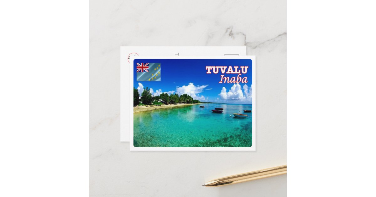 Inaba - Tuvalu - Sea View - Postcard | Zazzle