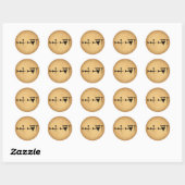 Inanna Cuneiform Classic Round Sticker | Zazzle