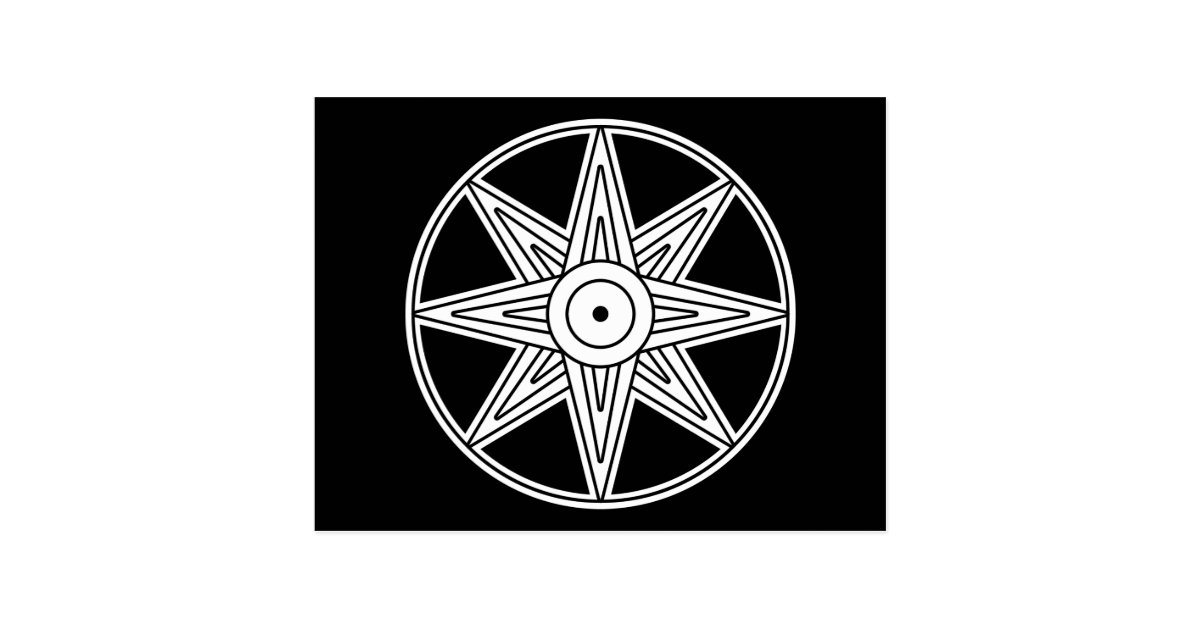 Inanna Star Symbol Postcard | Zazzle.com