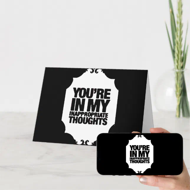 inappropriate card | Zazzle