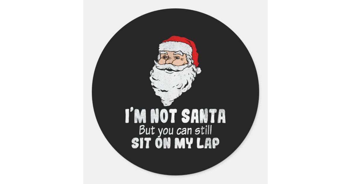 Inappropriate Naughty Classic Round Sticker | Zazzle