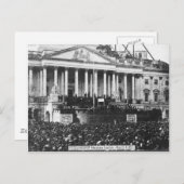 Inauguration of Abraham Lincoln March 4, 1861 Postcard | Zazzle