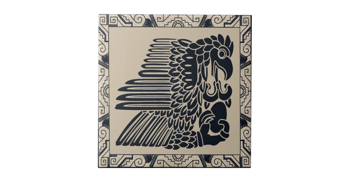 Inca Eagle with New Life Tile | Zazzle