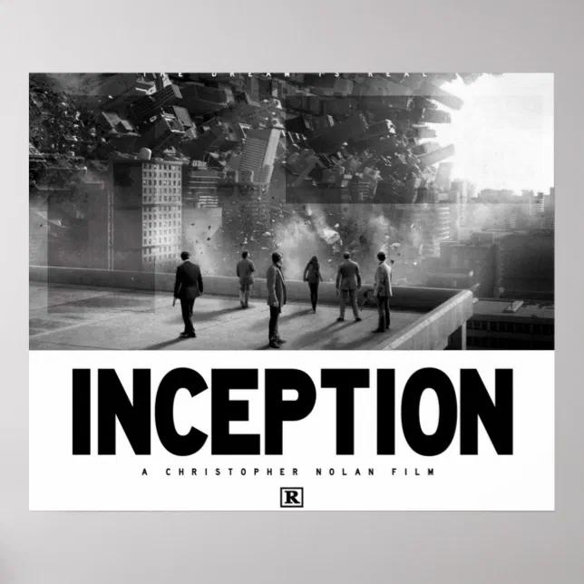 INCEPTION MOVIE POSTER | Zazzle