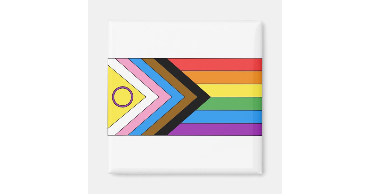 Inclusive Pride Flag Magnet | Zazzle