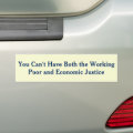 Income Inequality is killing the Middle Class Bumper Sticker | Zazzle