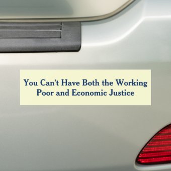 Income Inequality is killing the Middle Class Bumper Sticker | Zazzle