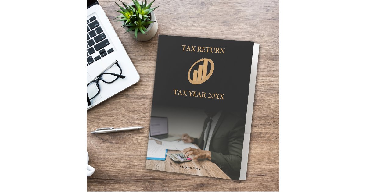 Income Tax Return Pocket Folder | Zazzle