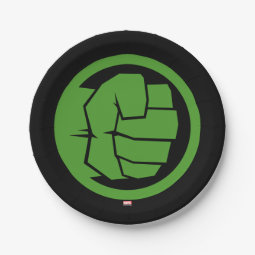Incredible Hulk Logo Paper Plates | Zazzle
