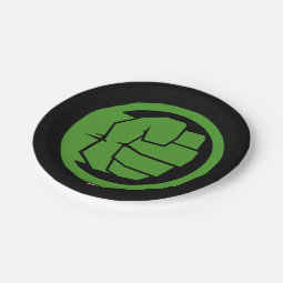 Incredible Hulk Logo Paper Plates | Zazzle
