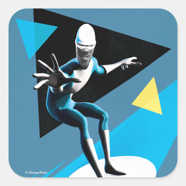 Incredibles 2 | Frozone Square Sticker | Zazzle