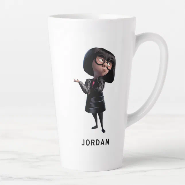 Incredible's Edna Mode Disney Latte Mug | Zazzle