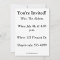 Independence Day Humor Party Invitations | Zazzle