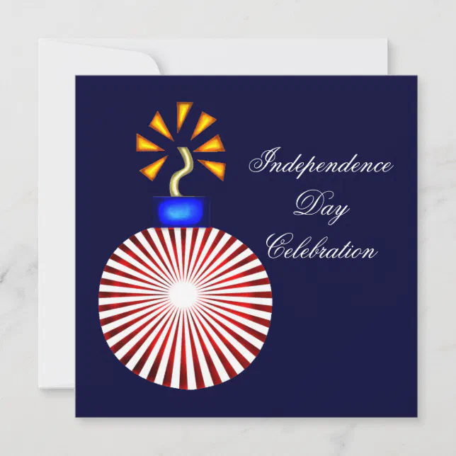 Independence Day Party Invitation | Zazzle